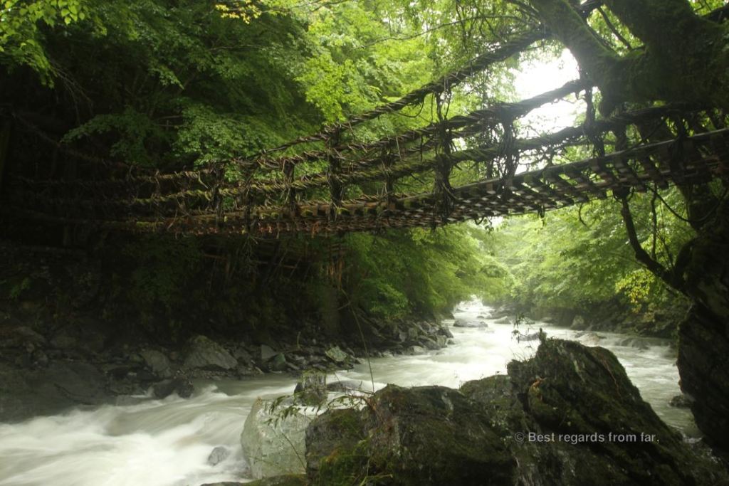 Thrilling River Crossing: Vine Bridges of Shikoku – Best regards from far,