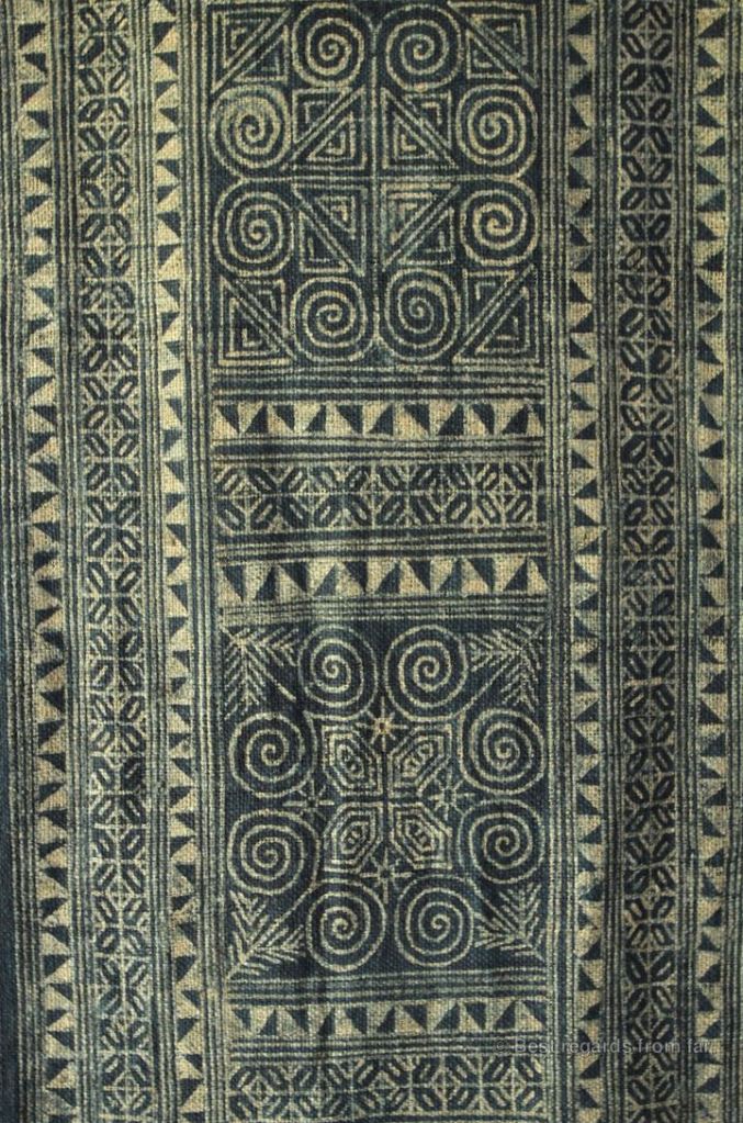 Traditional Hmong Batik, Laos – Best regards from far,