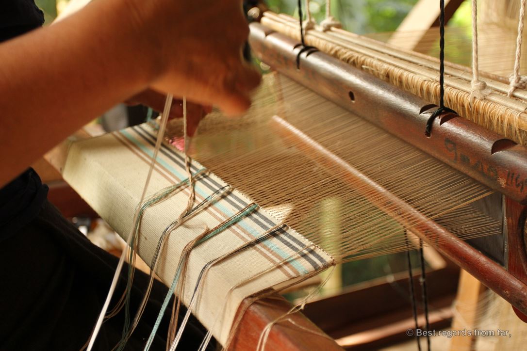 Dyeing to weave your way through Vientiane, Laos! – Best regards from far,