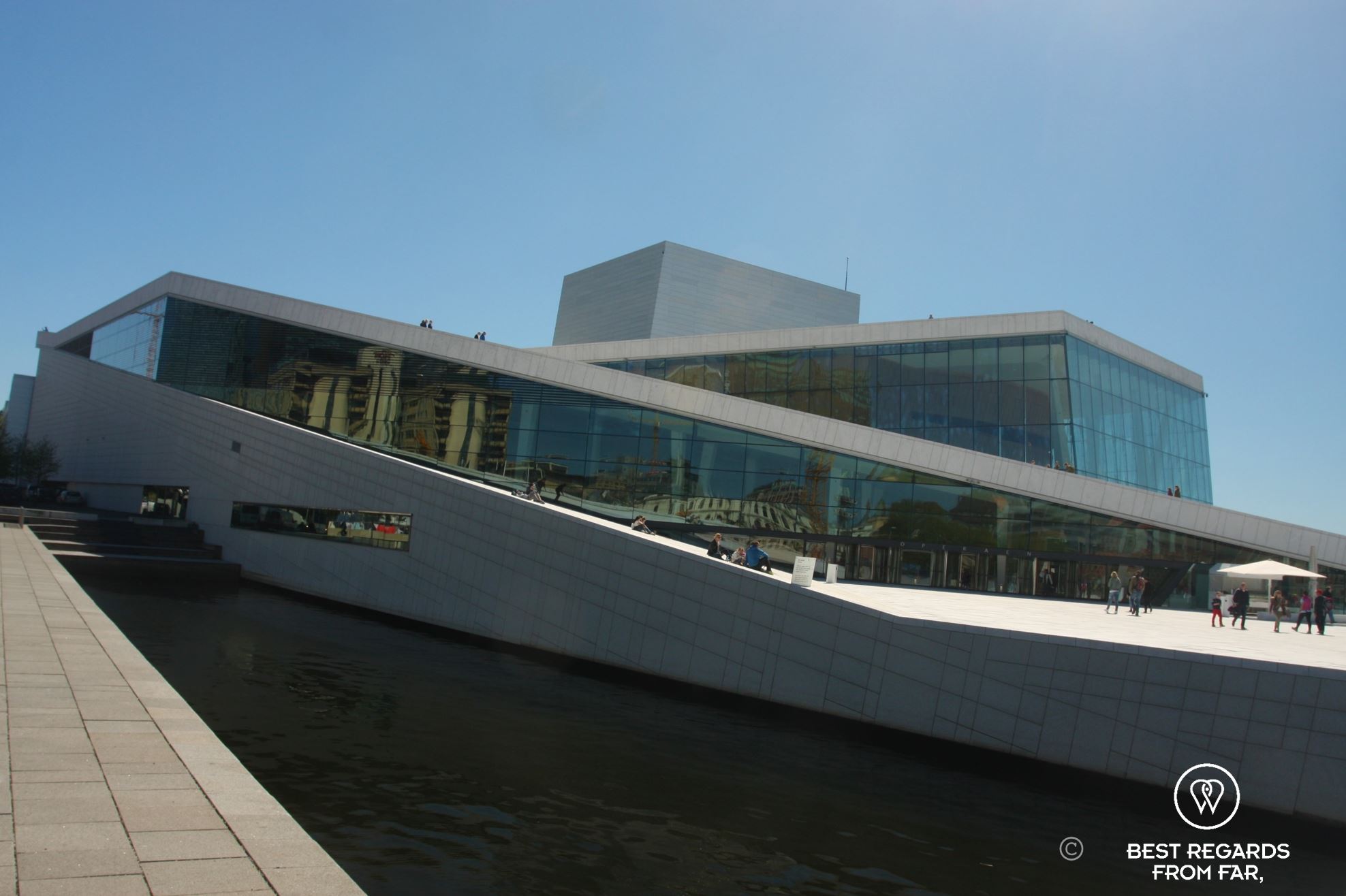 A night at the opera in Oslo – Best regards from far,