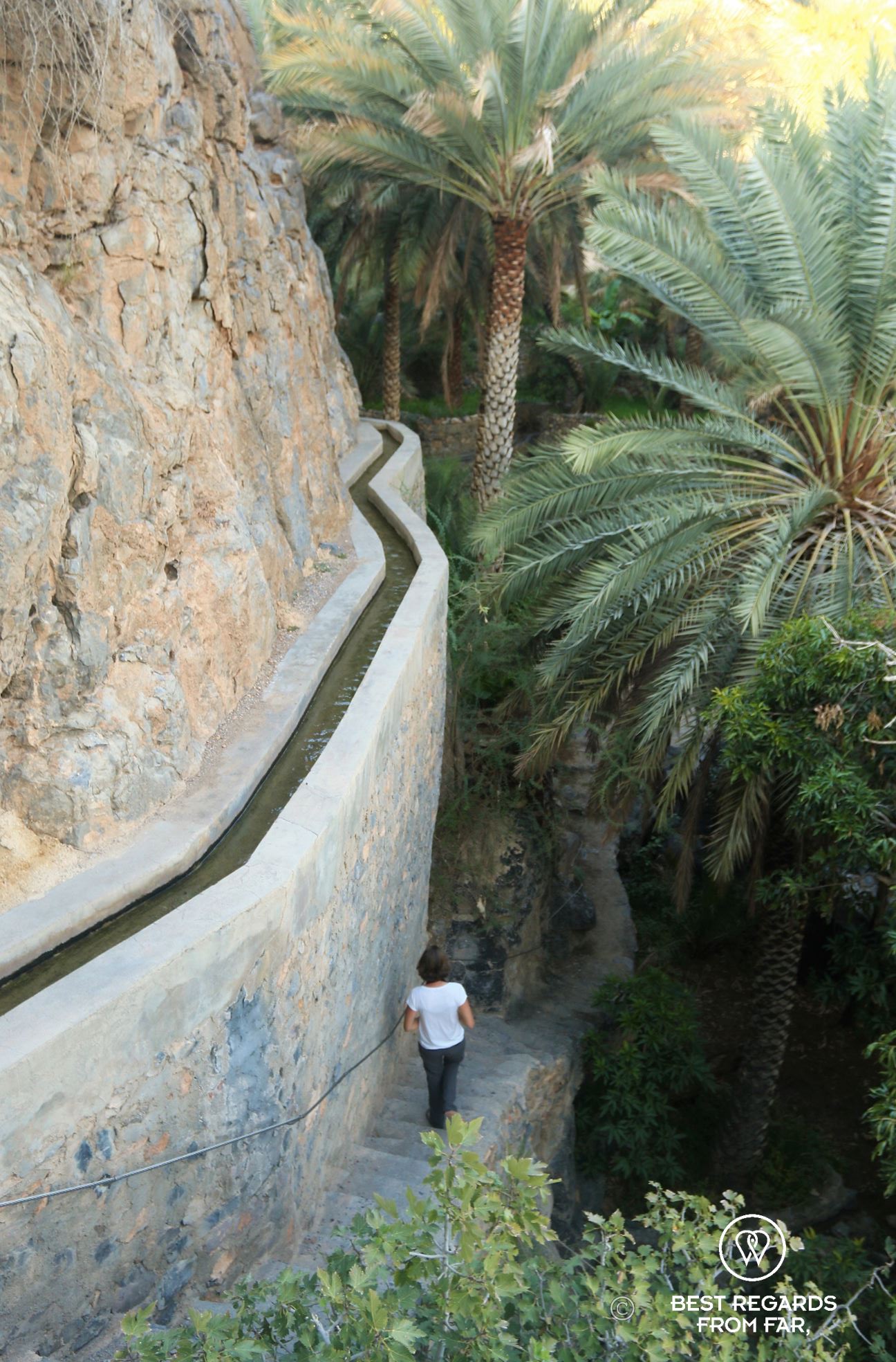 The falaj of Misfat, one of the most charming villages of Oman – Best ...
