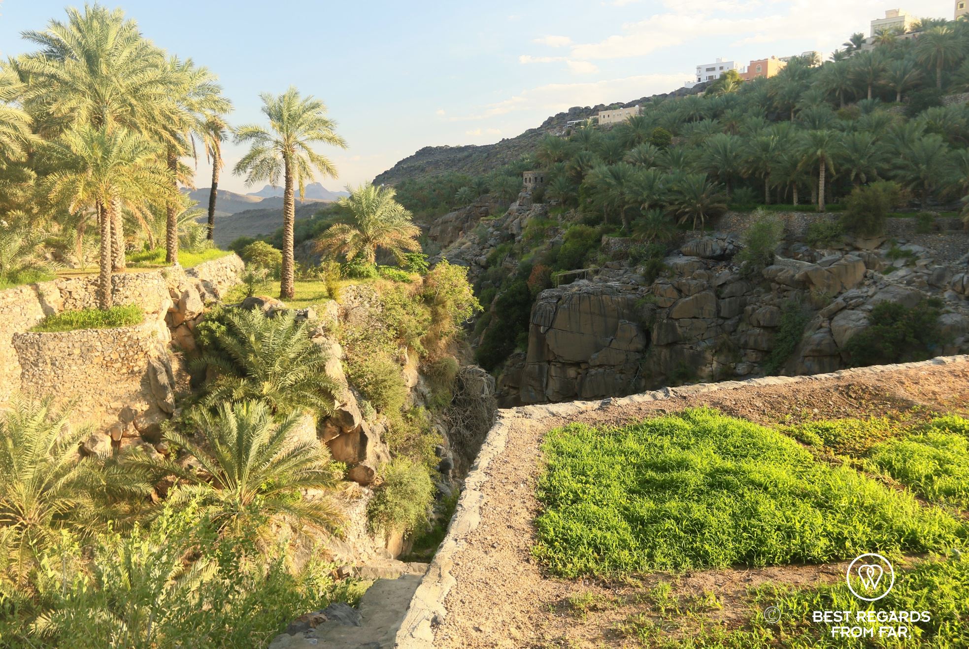 The falaj of Misfat, one of the most charming villages of Oman – Best ...