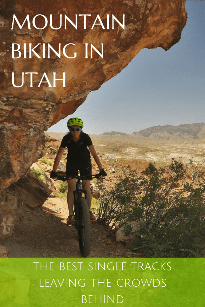 Mountain biking Utah – pinterest PIN – USA – Best regards from far,