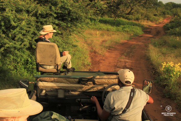In the tracks of wildlife in Africa – Best regards from far,