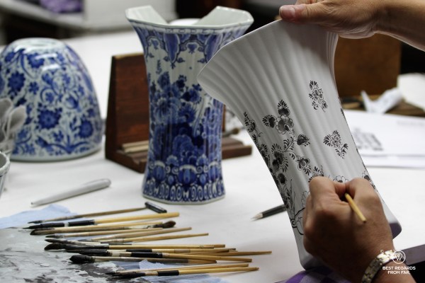 Truly experience Delft Blue at Royal Delft! – Best regards from far,