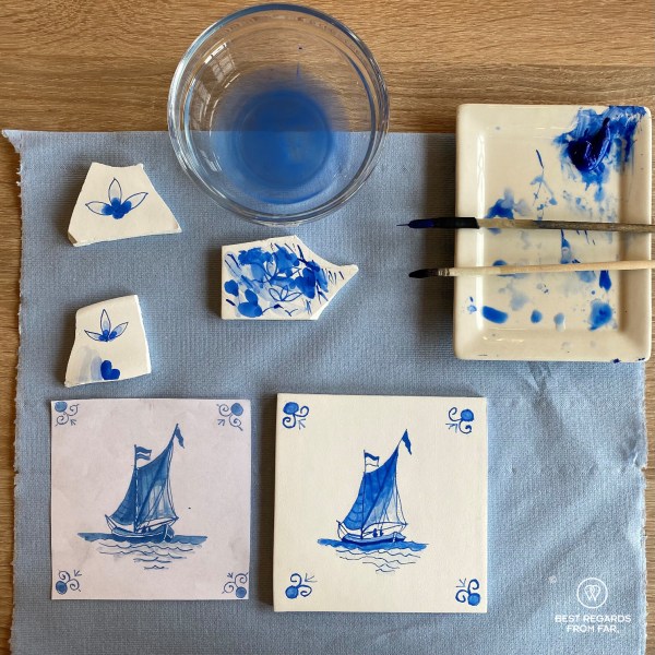 Truly experience Delft Blue at Royal Delft! – Best regards from far,