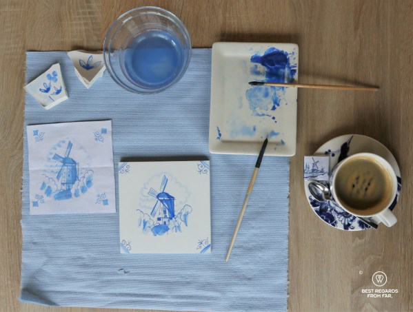 Truly experience Delft Blue at Royal Delft! – Best regards from far,