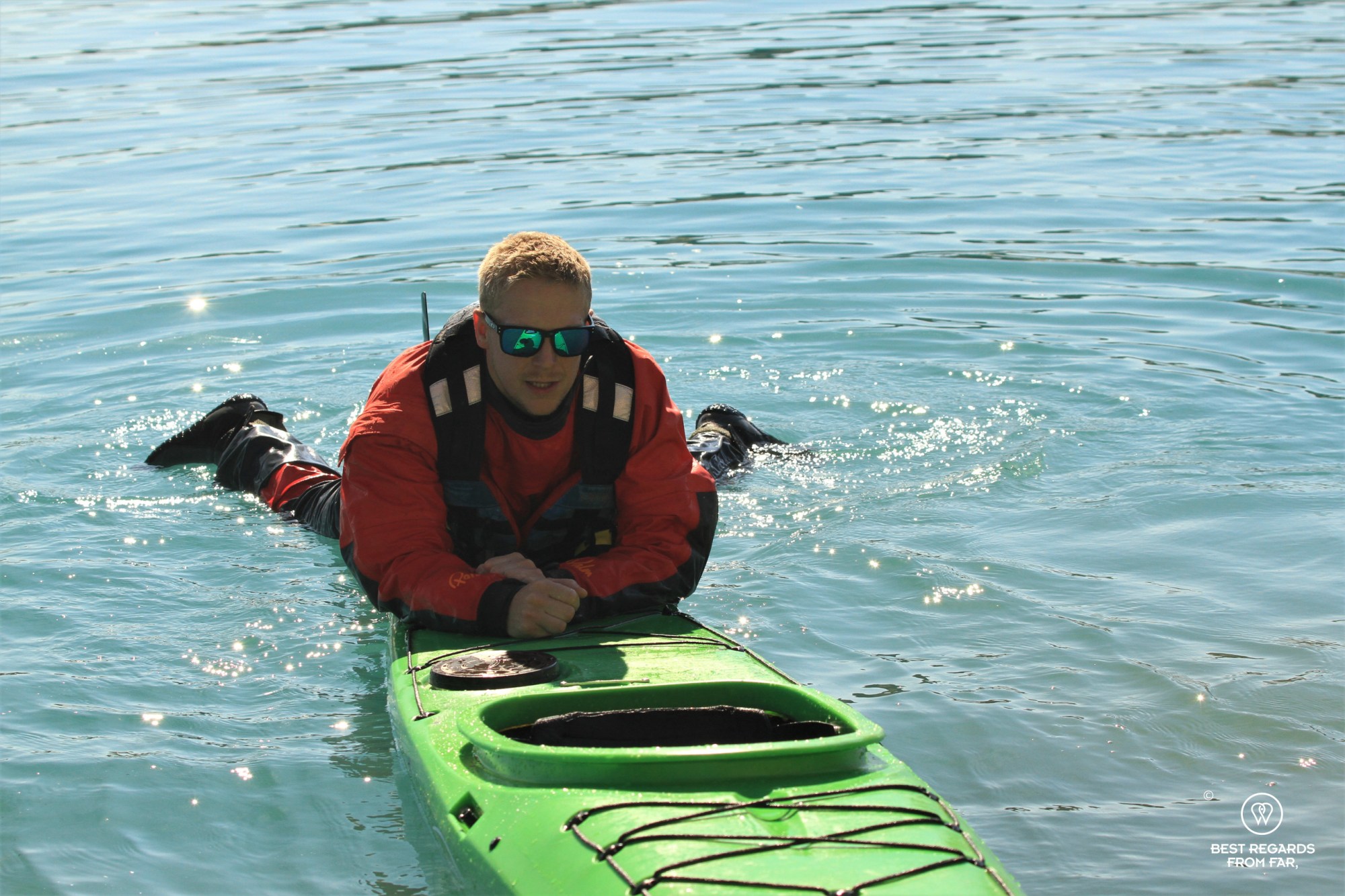 Kayaking beyond the Arctic Circle – Best regards from far,