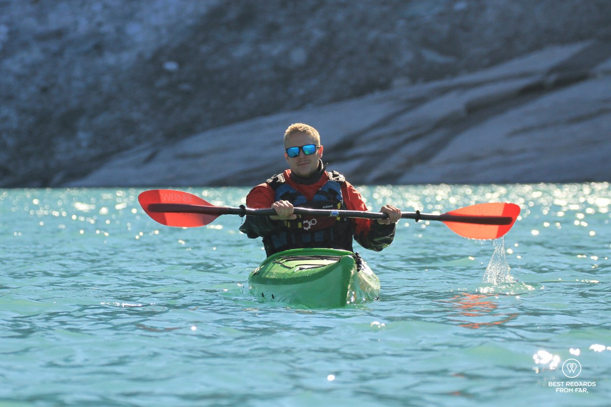 Kayaking beyond the Arctic Circle – Best regards from far,