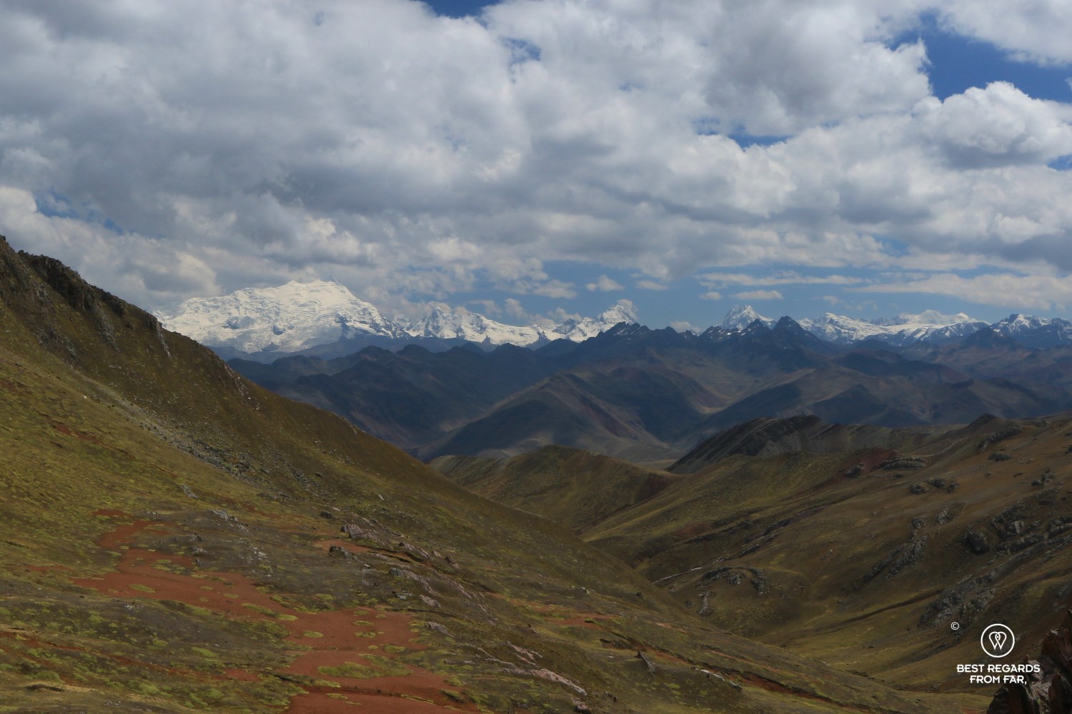 The geological kaleidoscope uncovered: Palcoyo’s Rainbow Mountains [Peru] – Best regards from far,