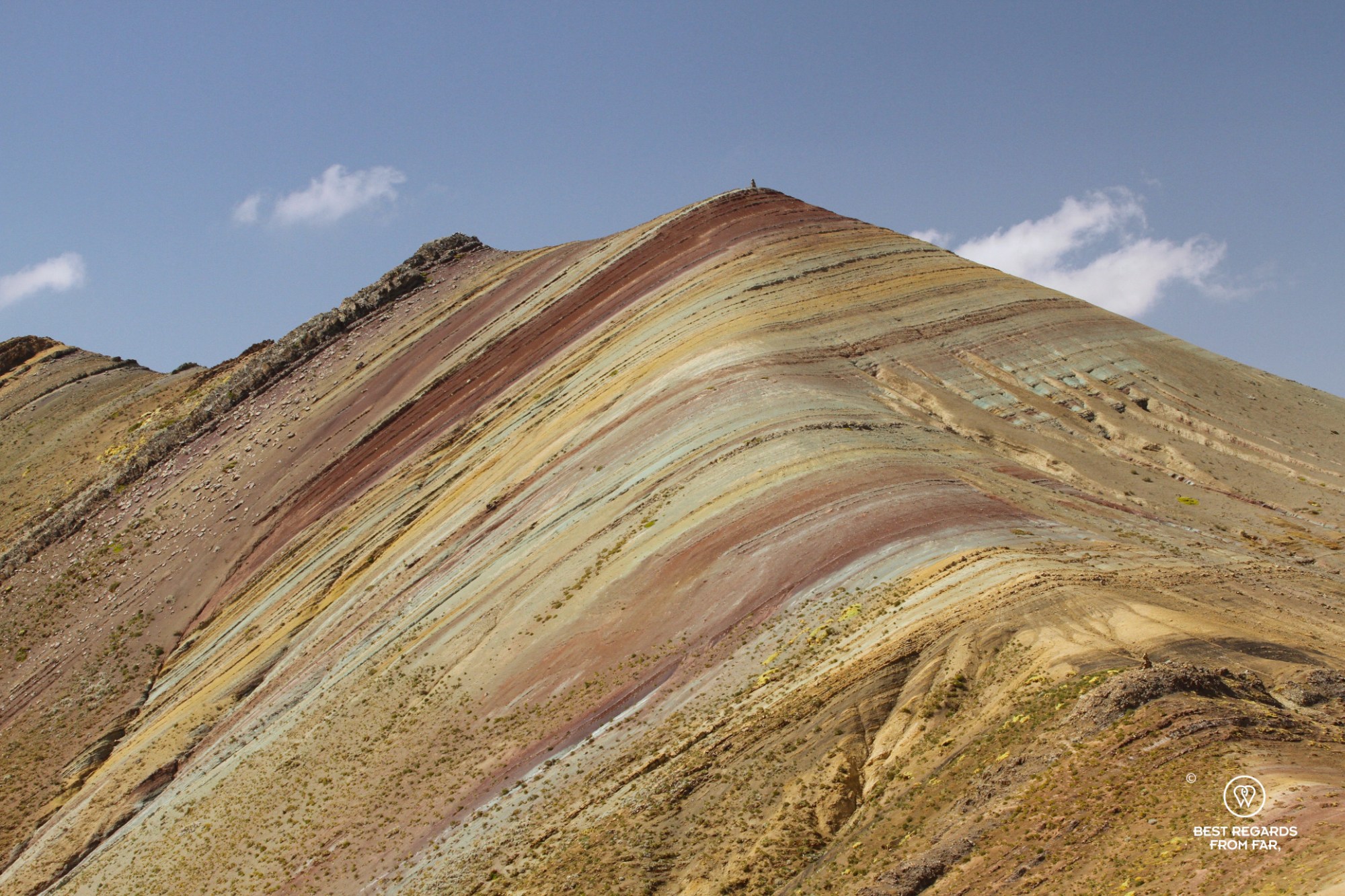The geological kaleidoscope uncovered: Palcoyo’s Rainbow Mountains [Peru] – Best regards from far,